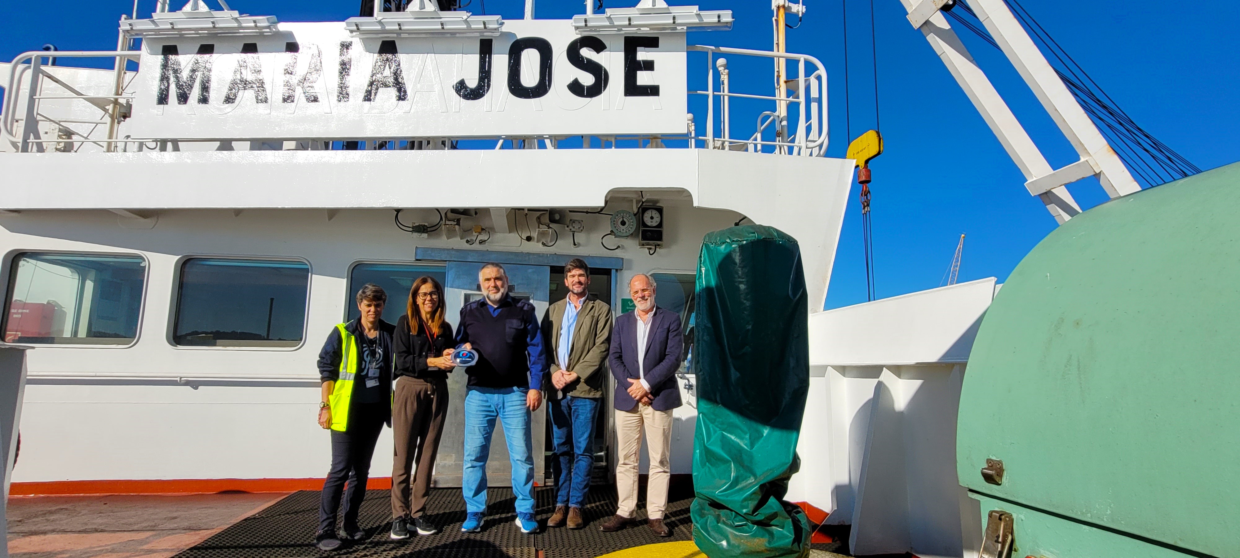 Navio "MARIA JOSÉ" inicia a sua viagem inaugural no Porto de Lisboa ...